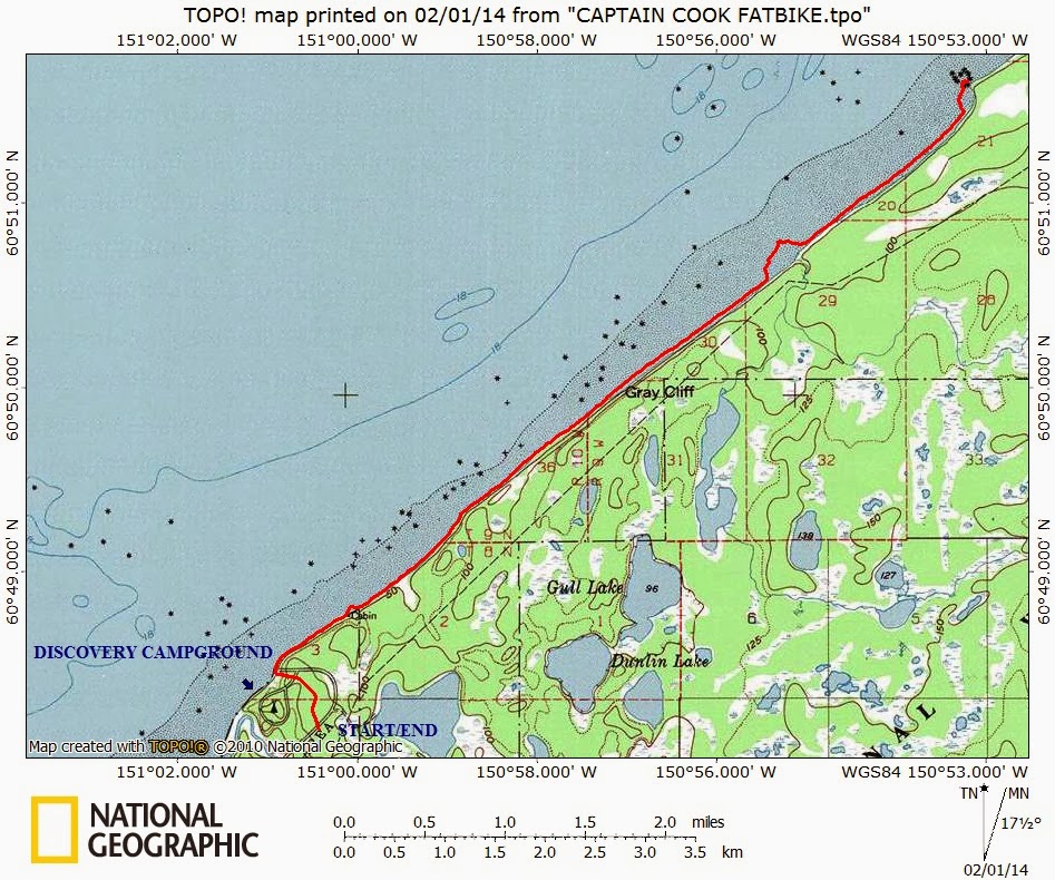BASECAMP NIKISKI: CAPTAIN COOK FATBIKE RIDE