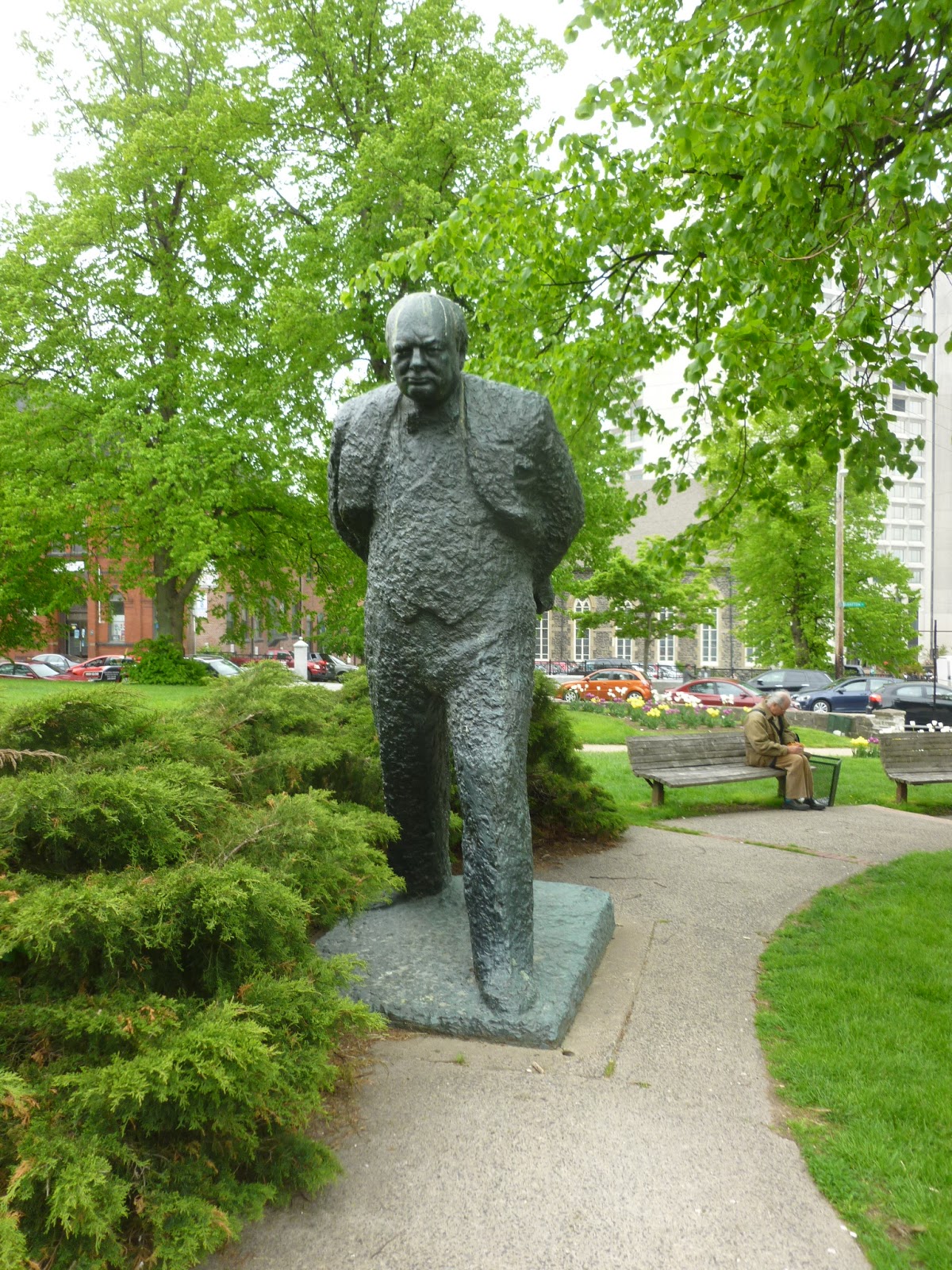 Photo-ops: Historic Figure: Winston Churchill Halifax, NS, Canada