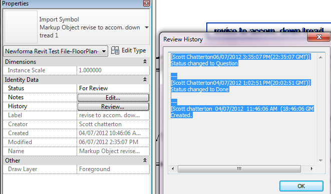 BIMDaily: Round Tripping Design Review mark-ups in Revit