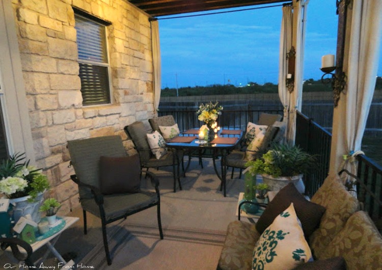 Our Home Away From Home: BACK PORCH/OUTDOOR SPACE