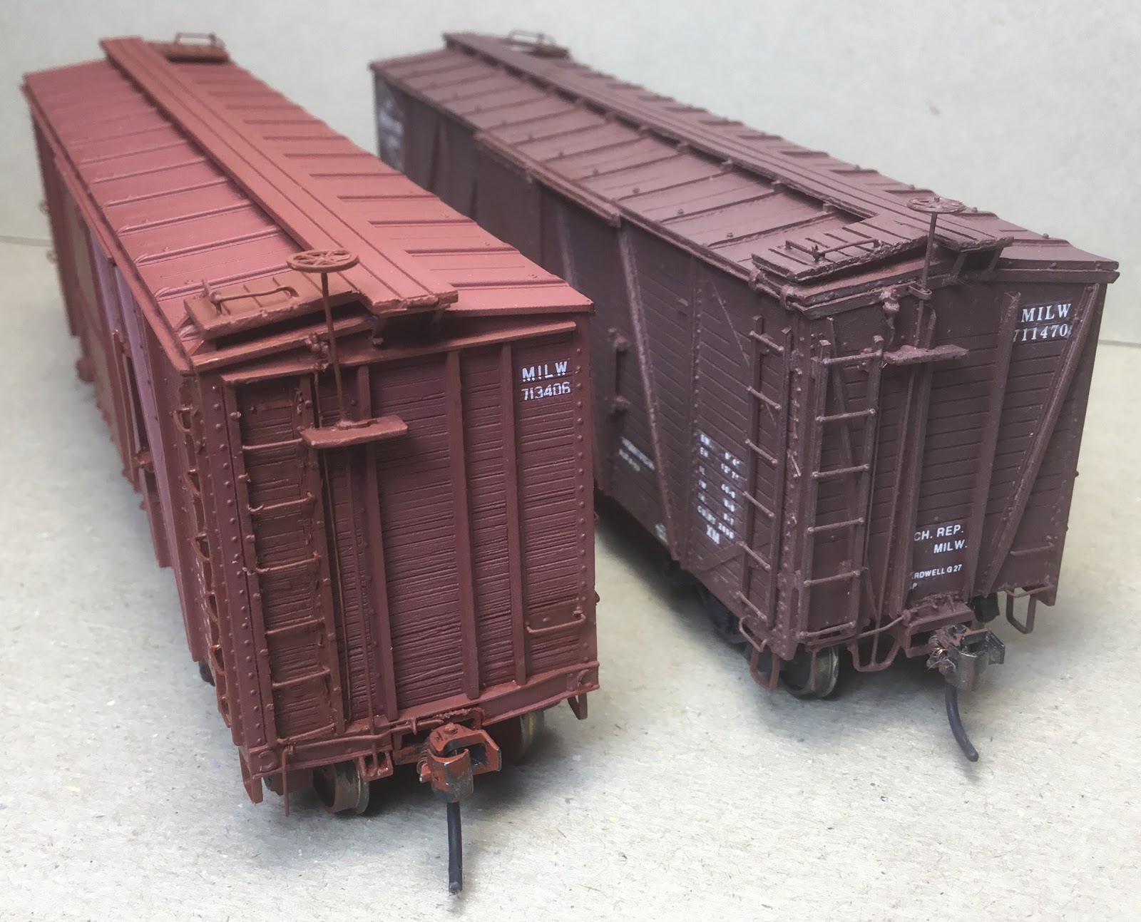 Minneapolis & Northland Railroad Company Modeling: MILWAUKEE BOX CAR 713406