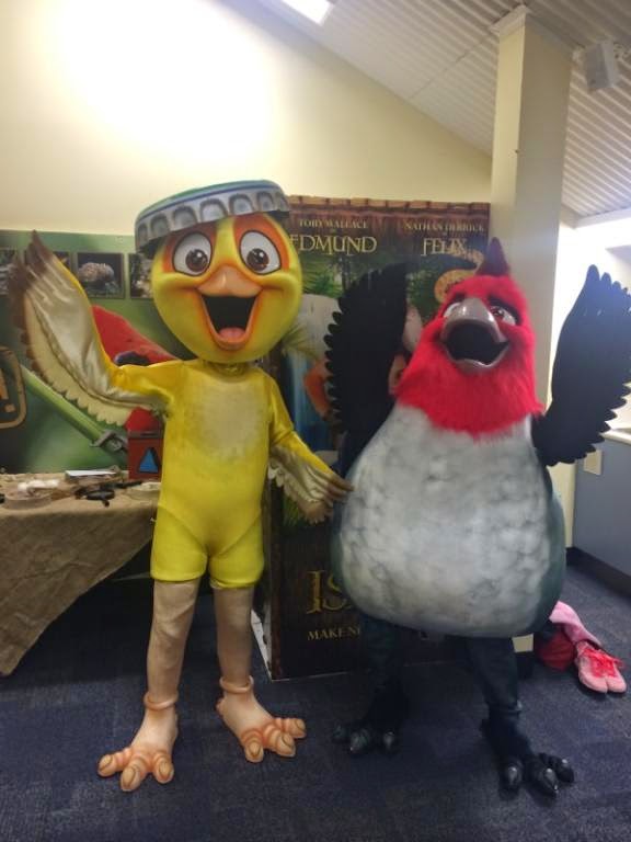 Human Statue Bodyart: Rio 2 ‘Carnival' To celebrate the release of Rio ...