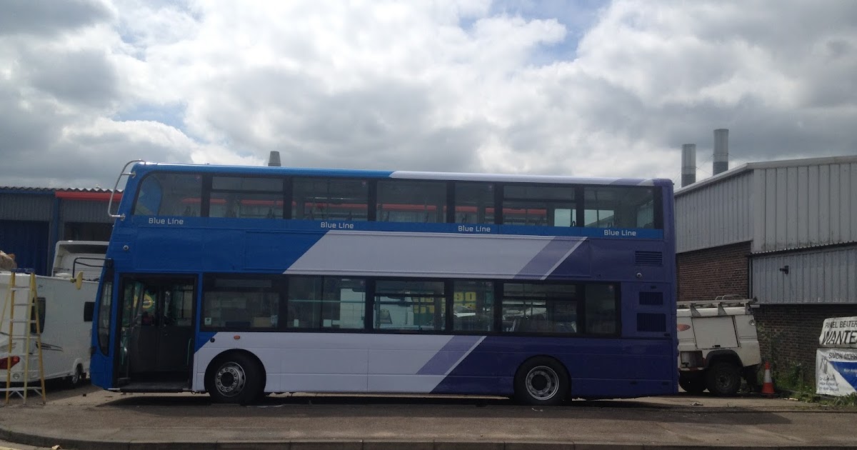 Ryan's Bus Blog: Blue Line livery revealed: First Norwich