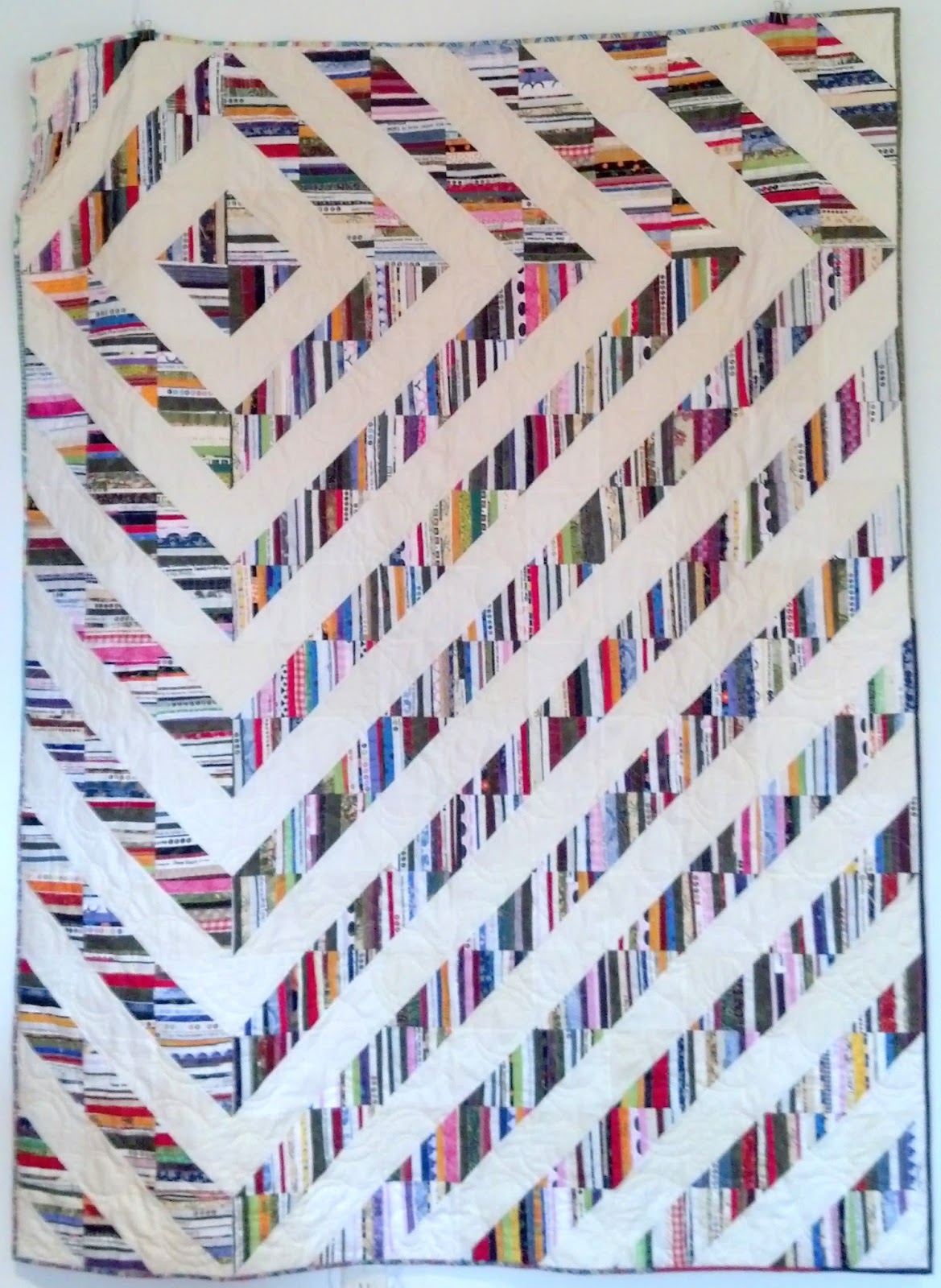 Selvage Blog: Aleesa Kobi's New Selvage Quilt