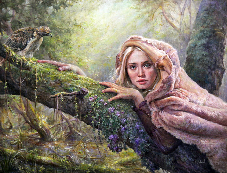 Helene BELAND | Catherine La Rose ~ The Poet of Painting