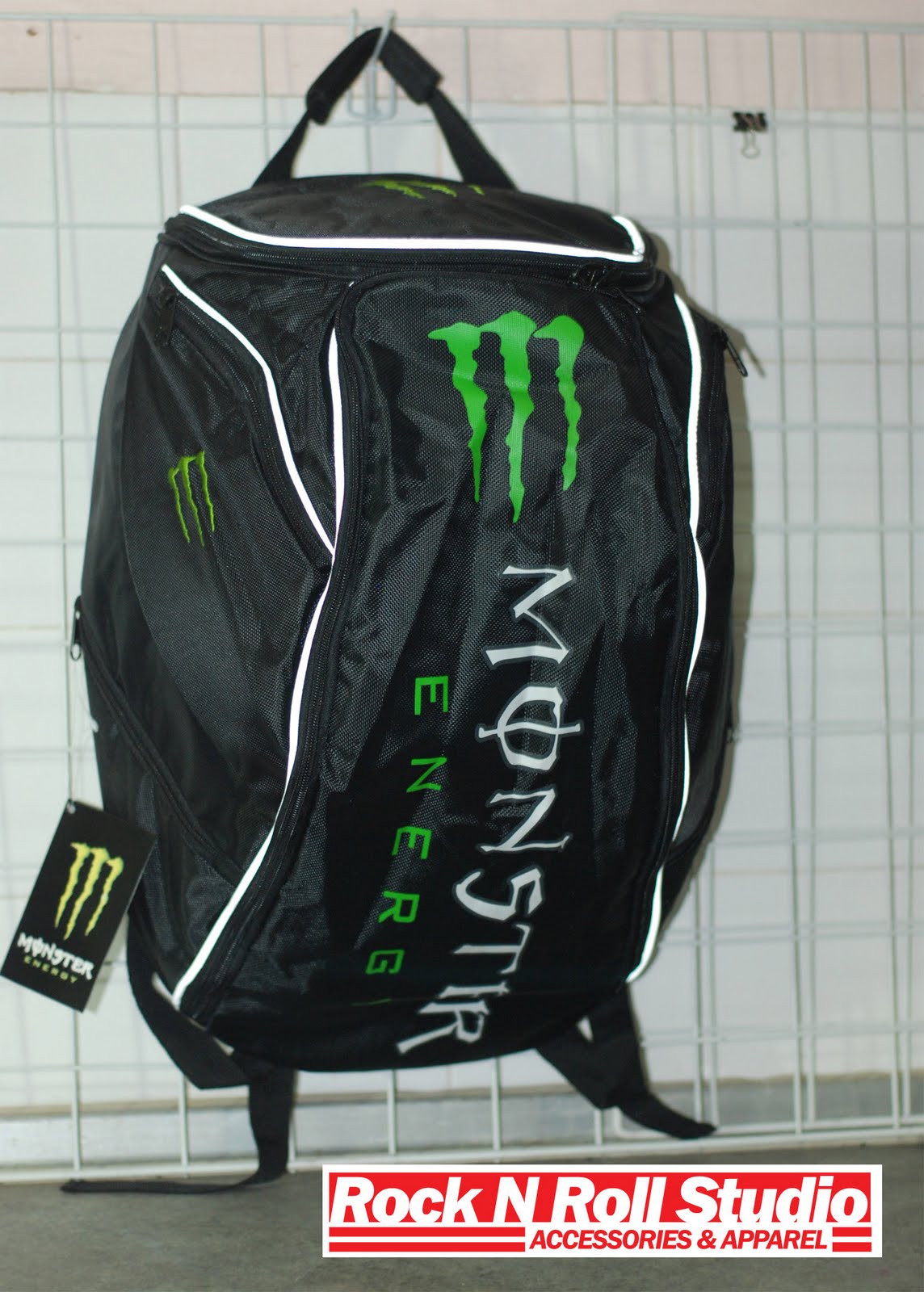 AHRS ROCK TOUR PROJECT: Backpack MONSTER ENERGY - SOLD OUT