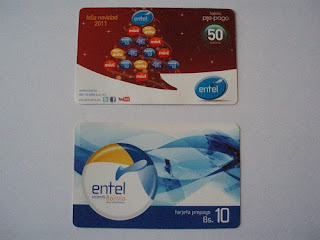 coleccionalejandro: Tarjetas de teléfono ENTEL