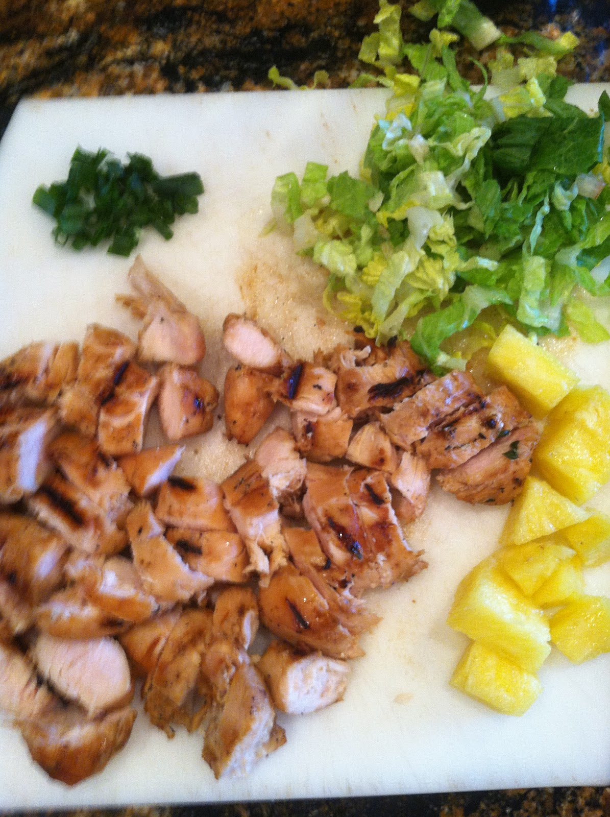 Kelsea's Kitchen: Teriyaki Chicken Island Tacos