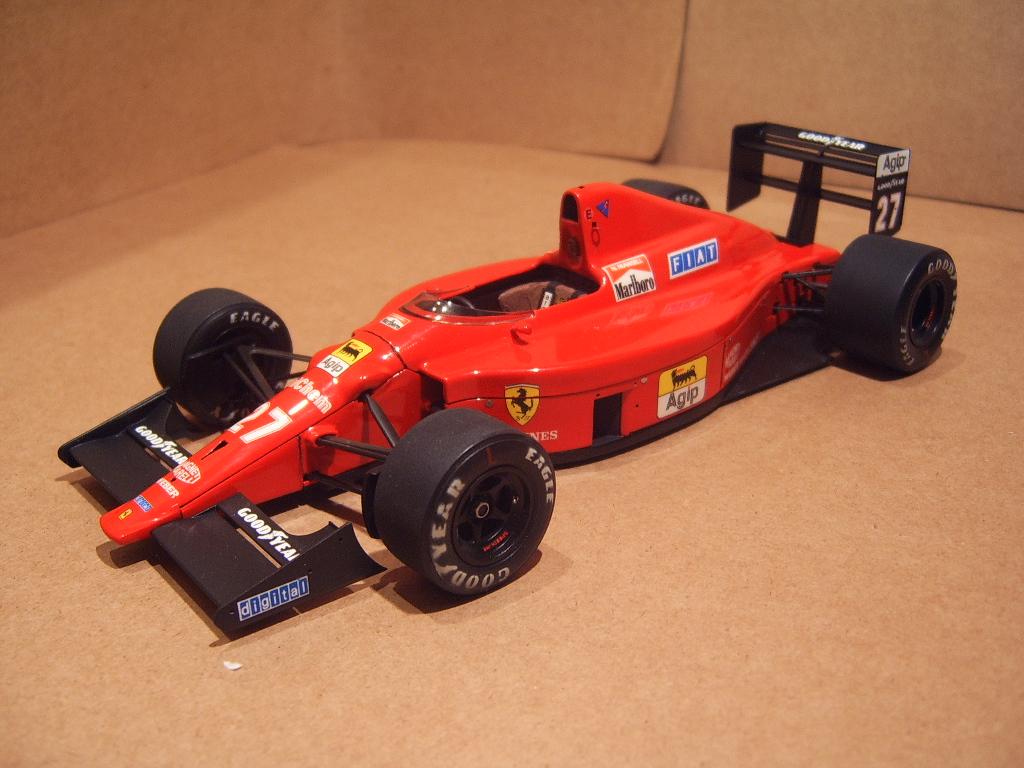 Blog do Badi: Ferrari F189 (F640) Late Type - Nigel Mansell - 1989 - 1/ ...