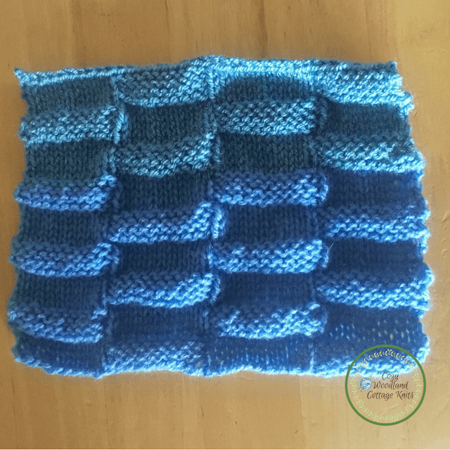 Cozy Woodland Cottage Knits: What's that stitch? Garter check stitch