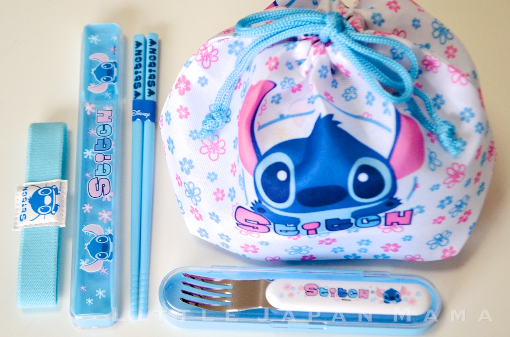 little japan mama : Disney Stitch Complete Bento Set
