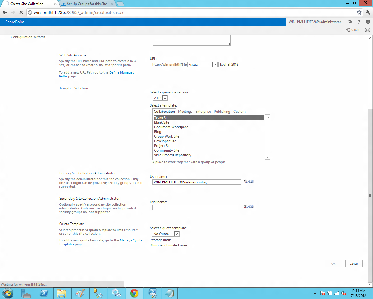 Bharath Tech Update: SharePoint Server 2013