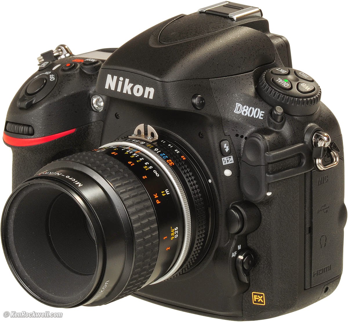 Nikon D800E appareil photo plein cadre avec des fonctionnalités ...