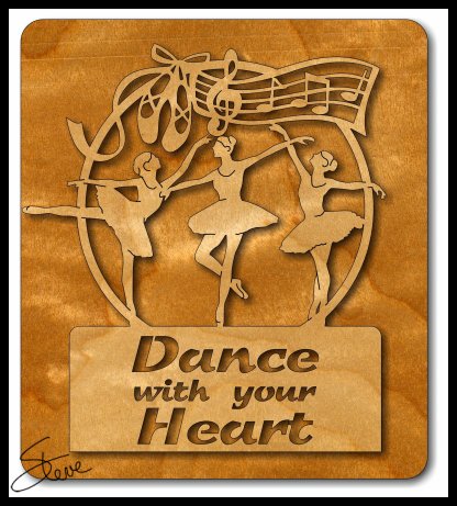 Scrollsaw Workshop: Dance with your Heart Scroll Saw Pattern.