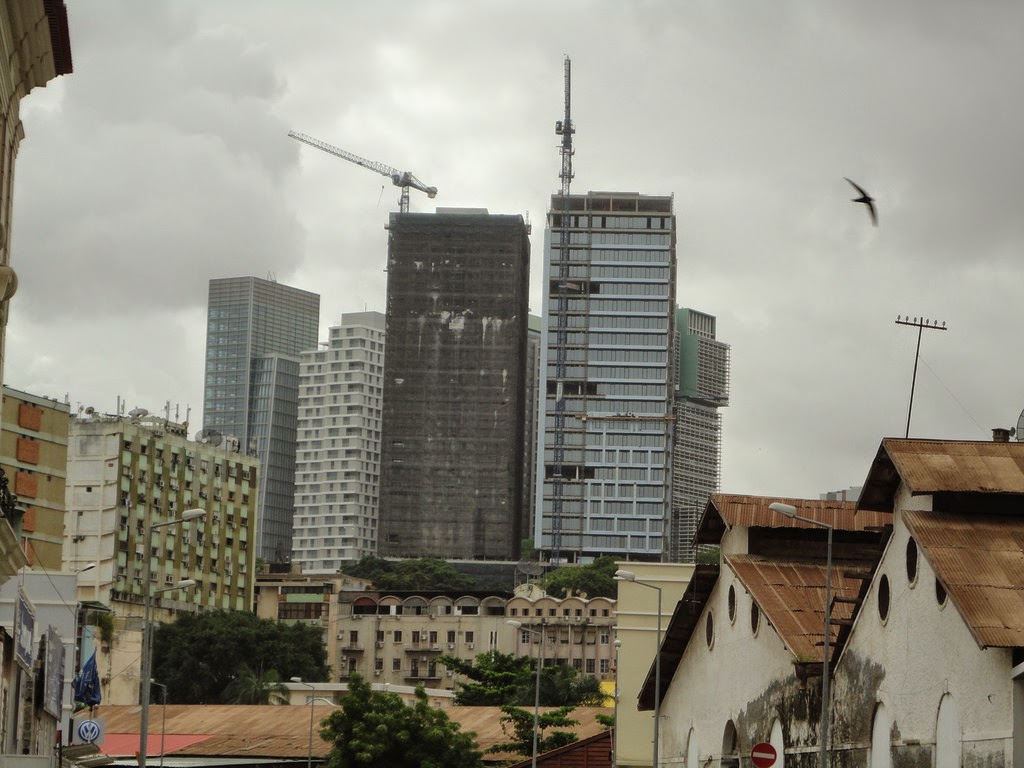 Alguns prédios de Luanda