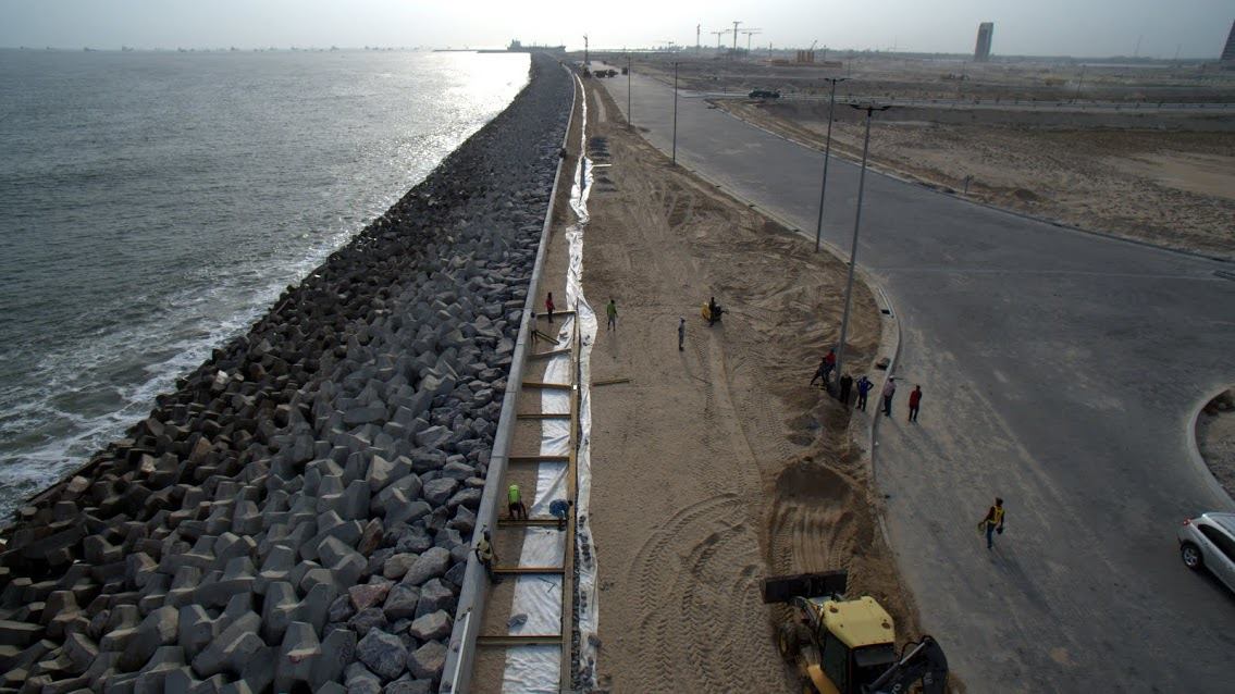 Things Out Of The Ordinary: Pictures of Eko Atlantic City (Lagos, Nigeria)