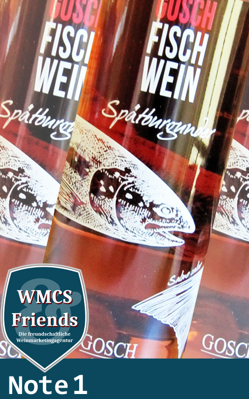 Gosch Fisch Wein - Spätburgunder Rosé - Baden 2015