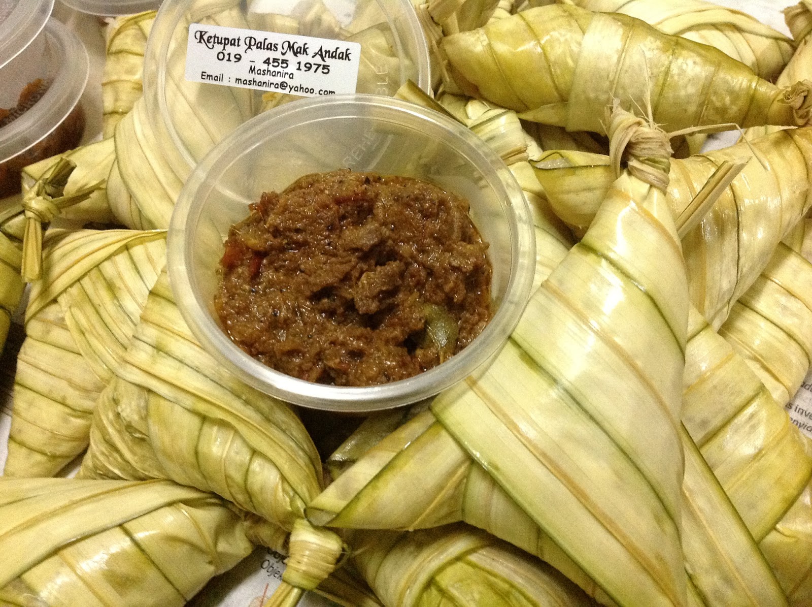 Pulut Emas Delicacies - Ketupat Palas Mak andak: Produk