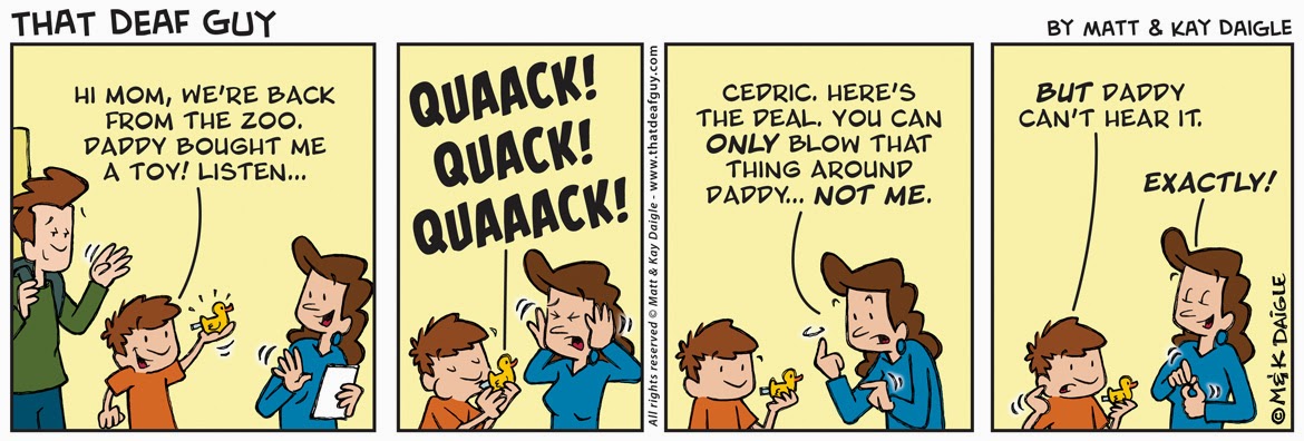 Proyecto ILSE: Biblioteca - THAT DEAF GUY (Comics) - Matt y Kay Daigle