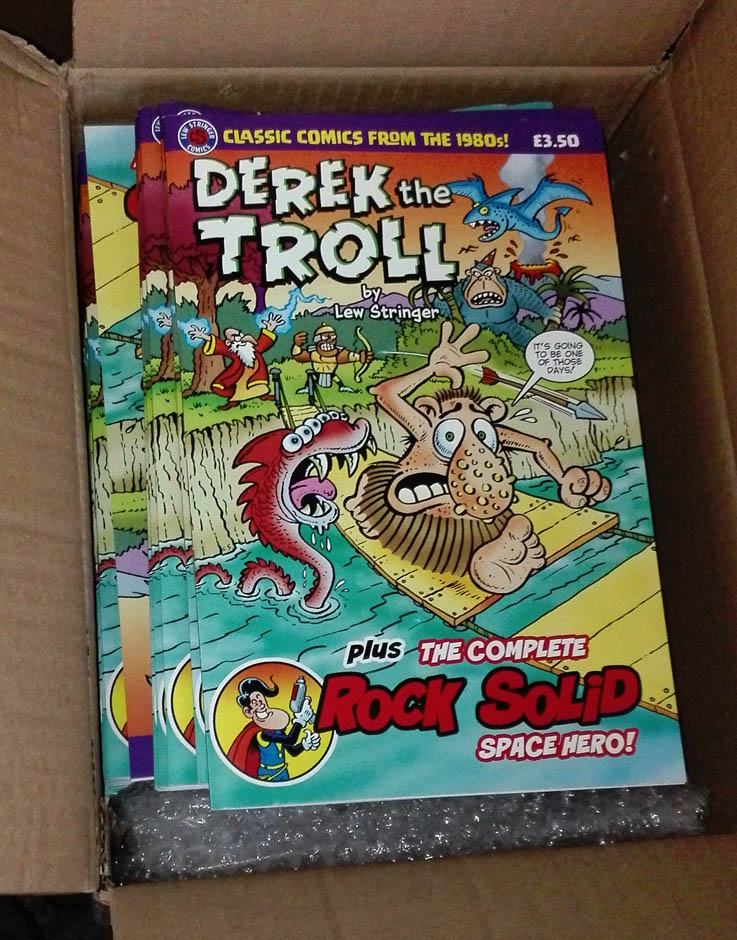 BLIMEY! The Blog of British Comics: Derek the Troll - back in stock!