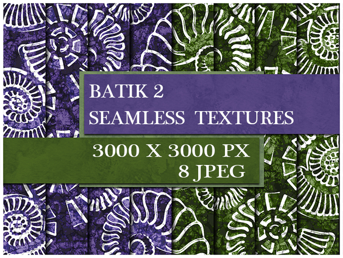 Batik Seamless Textures Pack 2 - Jojo's Textures