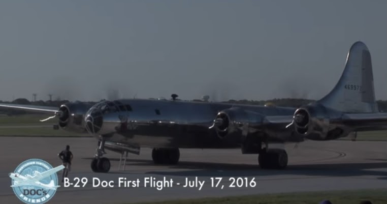 Jet & Prop by FalkeEins: B-29 Superfortress “Doc” first flight July ...