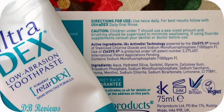 UltraDEX Oral Care Range - DB Reviews - UK Lifestyle Blog