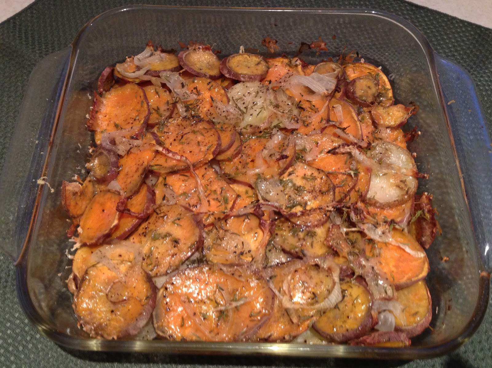 Eat, Run, Read: Asiago Sweet Potatoes