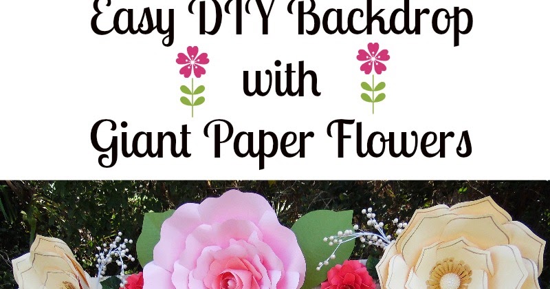Mama's Gone Crafty: Easy Paper Flower Backdrop Assembly