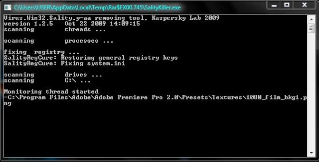 [AMPUH!] Mengatasi Virus Sality Tanpa Instal Ulang