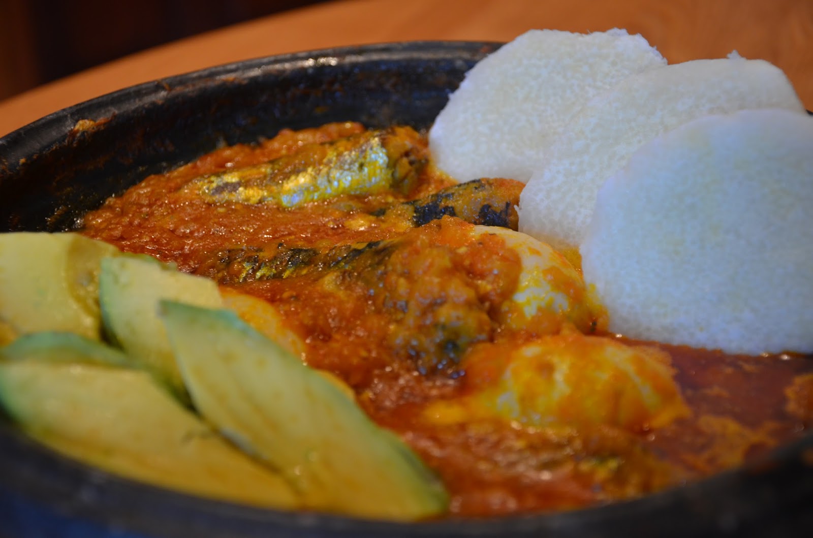 Aftrad Village Kitchen: Garden Egg Abomu (Stew) in Asanka aka Puto hwe ...