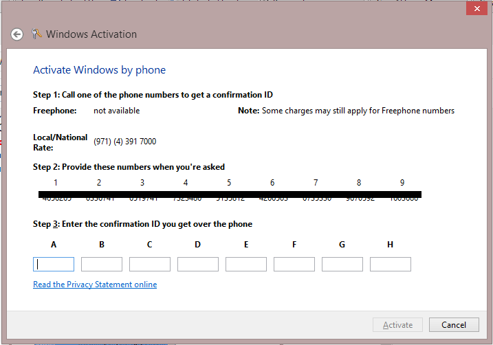 Aktivasi Permanen Windows 8 WMC Resmi Melalui Telepon - FMPUNYA