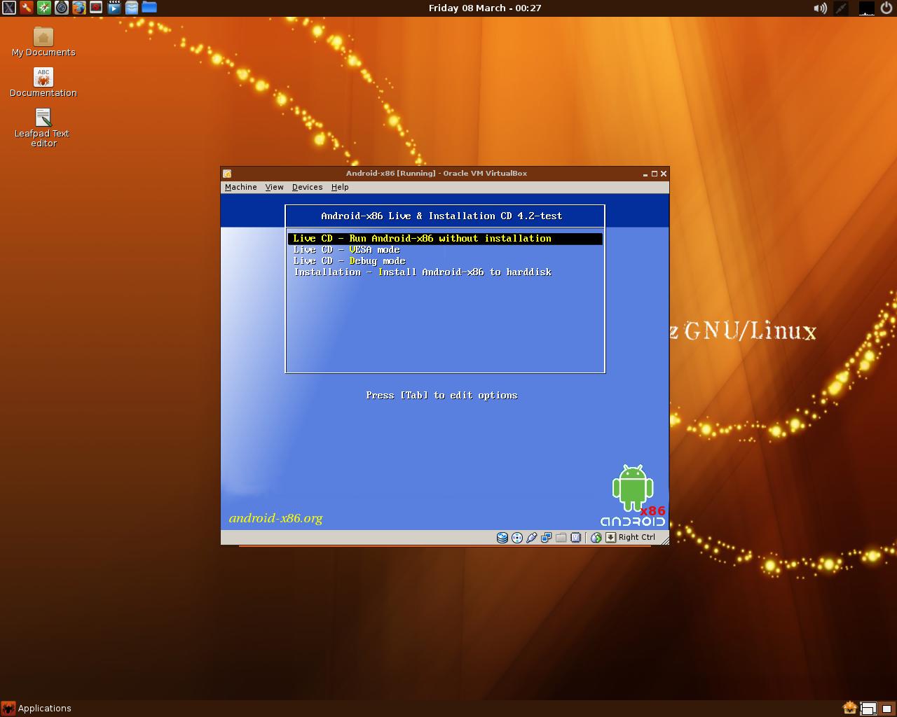 Slitaz's Notes - Alanyih: Android-x86 4.2.2 Slitaz's Notes - Alanyih: Android-x86 4.2.2