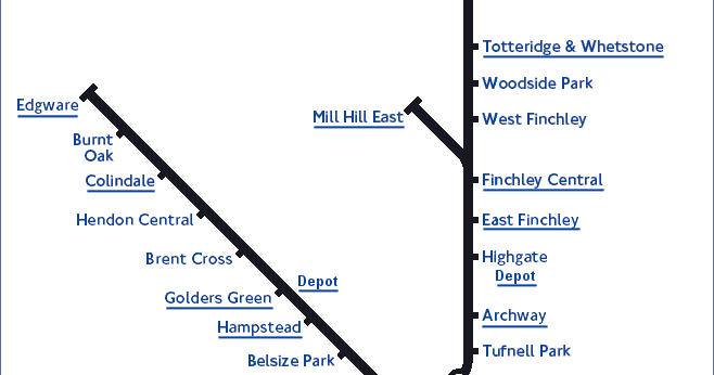 Wond'ring Aloud: Tracking the Tube: Northern Line 05: Camden Town to ...