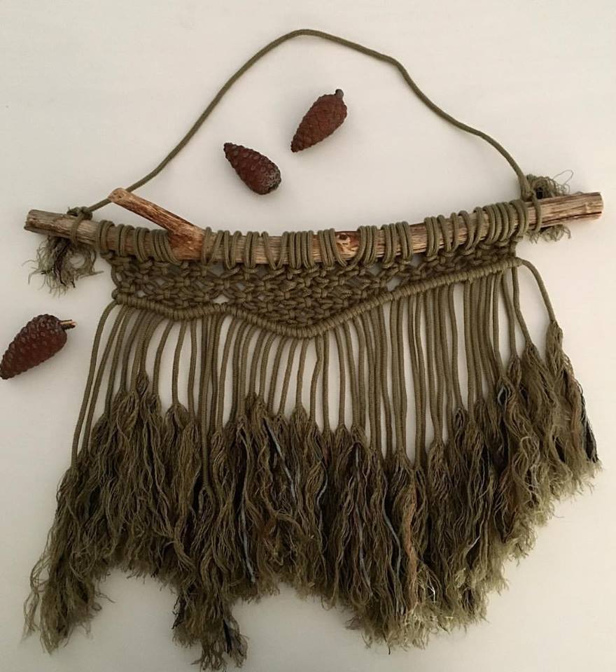 Unique handmade macrame' by Ita