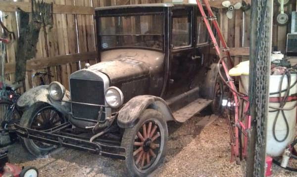 Barn Find, 1926 Model T Ford Fordor | Restoration Project Cars