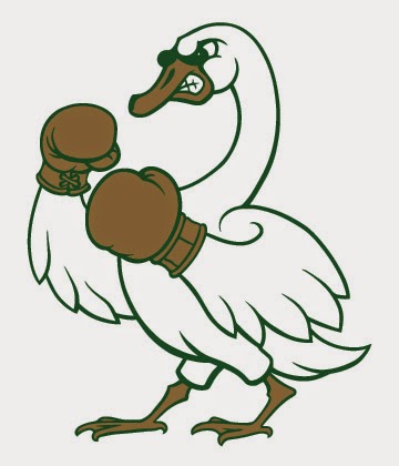 Bob Kurthy - Artwork, Music, Etc.: Fighting Swan mascot