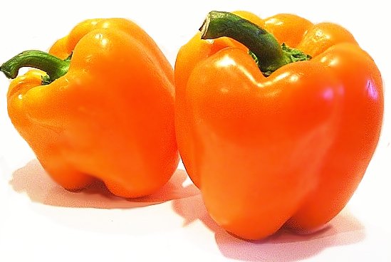 Pepper in different colors