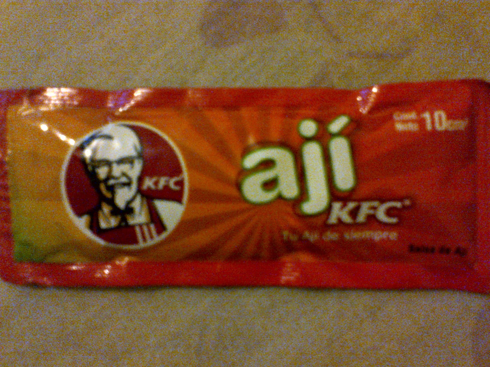 Blog de Cecilia Li: Sachets de salsas sin fecha de vencimiento... KFC ...