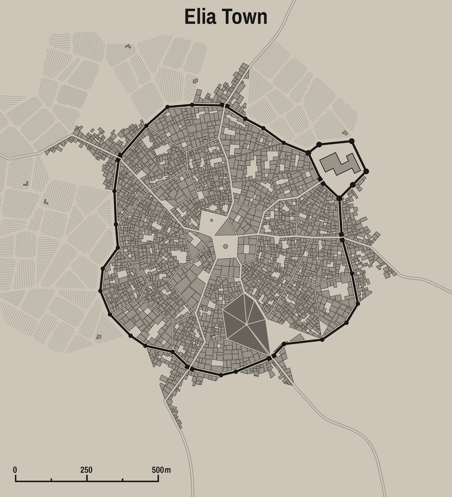 Realms of Chirak: Medieval Fantasy Town Generator