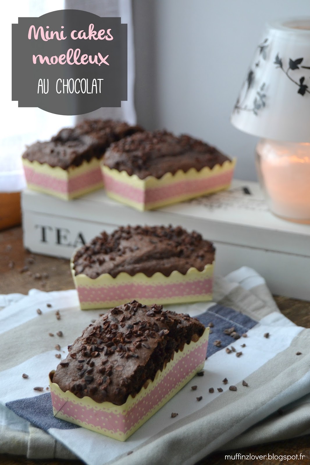 Ma nouvelle vie... en Picardie !: Amoureux de chocolat - Mini cakes ...