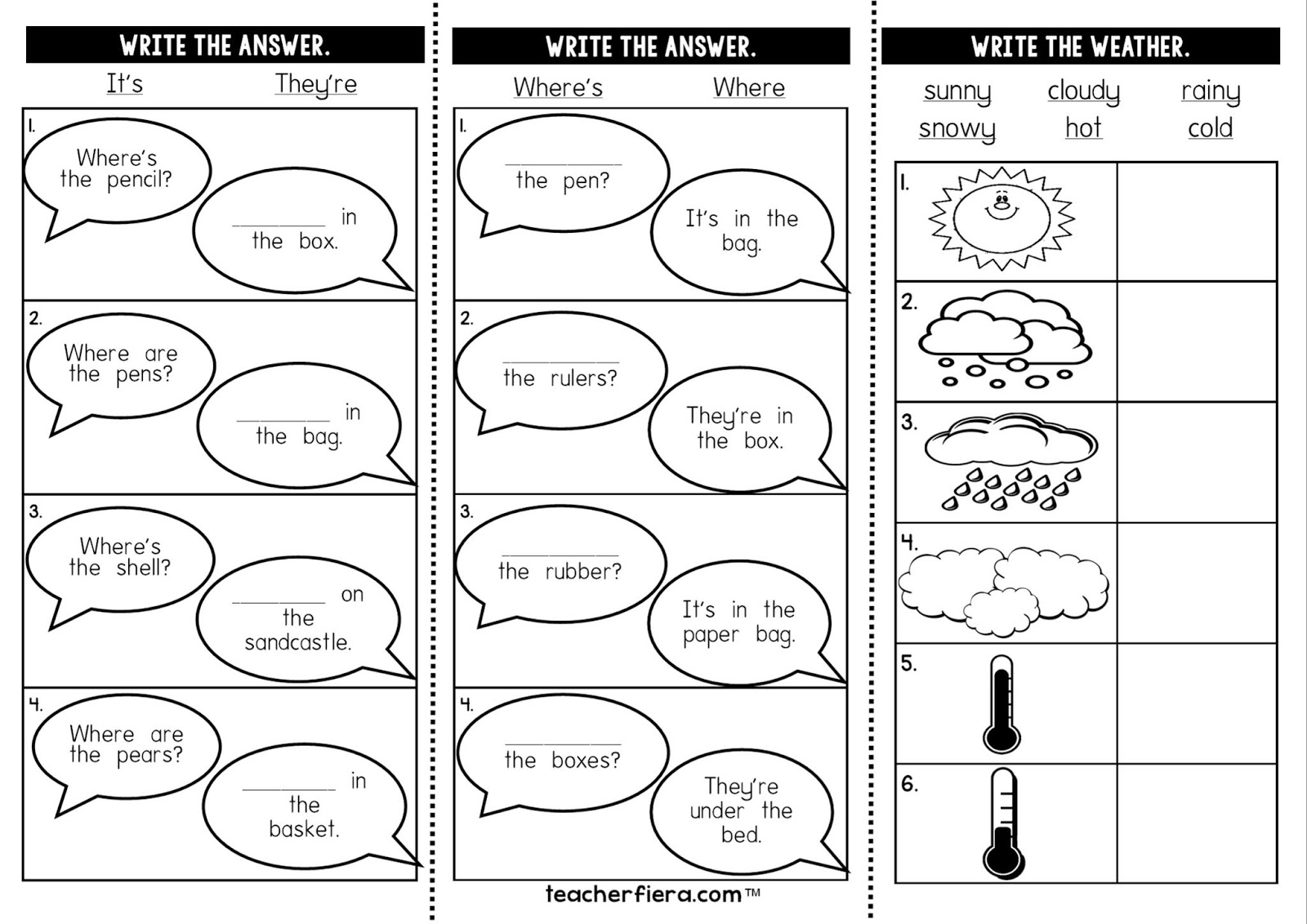 teacherfiera.com: YEAR 2 UNIT 9 BROCHURE