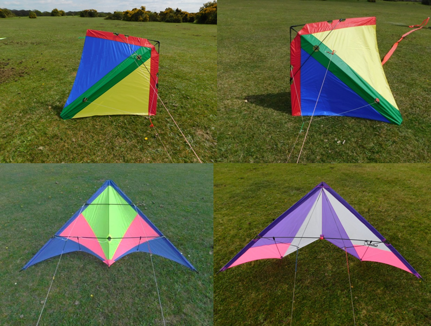 Peter Powell kites collection: End of 2017 - overview of the collection