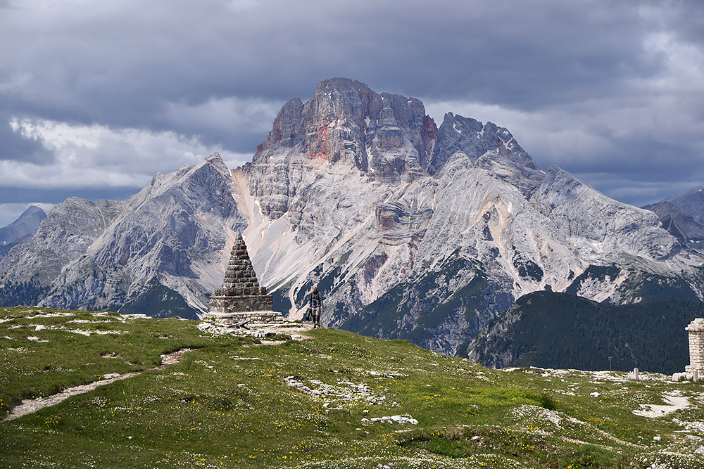 Monte Piana 2324 m - Śladami historii