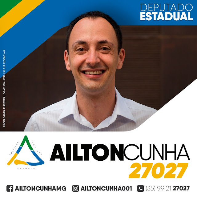 ISTO É CAMPANHA Aqui nasceu o Sul de Minas: AÍLTON CUNHA, VOCÊ PRECISA SABER. 27027
