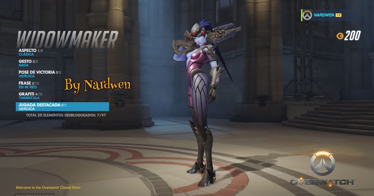 Widowmaker: Nuevas personalizaciones en Overwatch | Fashion Blog World