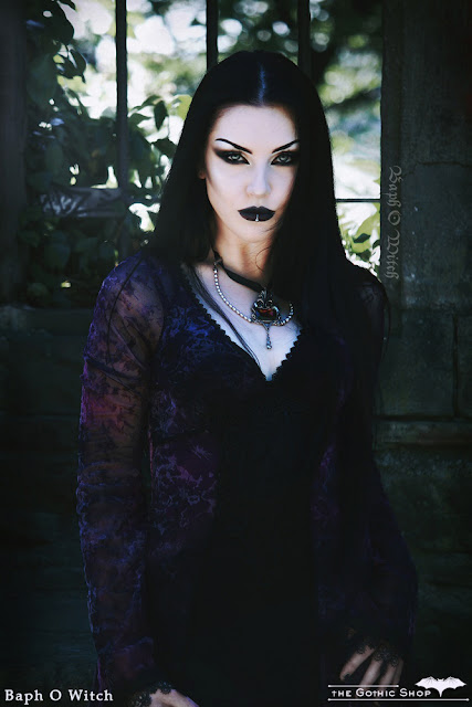 The Gothic Shop Blog: Opium Dress - Baph O Witch