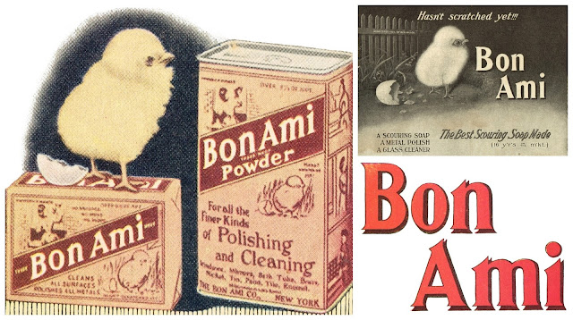 Antique Graphics Wednesday - 1900's Bon Ami Advertisements - Knick of Time