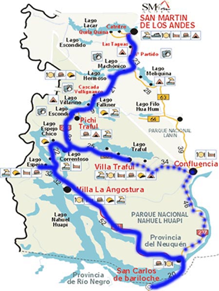 RUTA DE LOS SIETE LAGOS - Viajar Sin Fronteras.