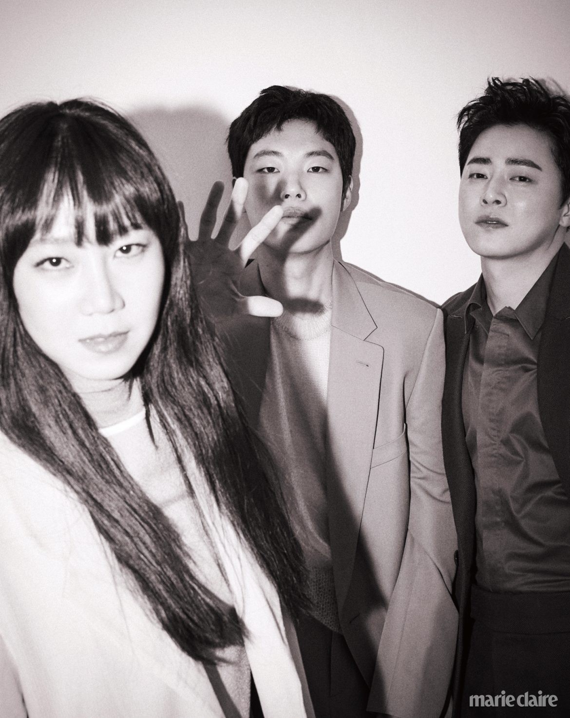 Gong Hyo Jin. Jo Jung Suk. Ryu Jun Yeol Marie Claire 2019 January